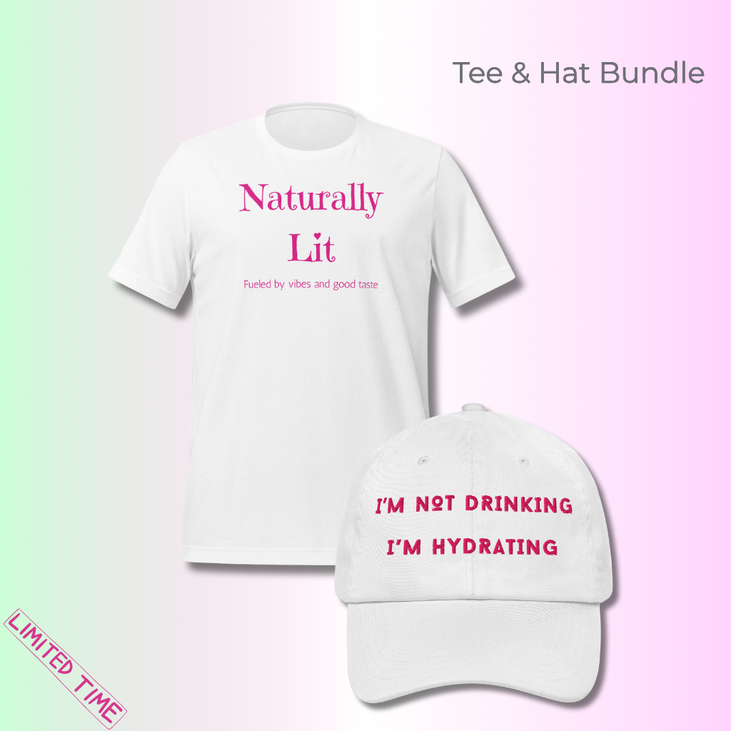 Sober Sparkle Set... or Not – Gourmandee Tees Shop